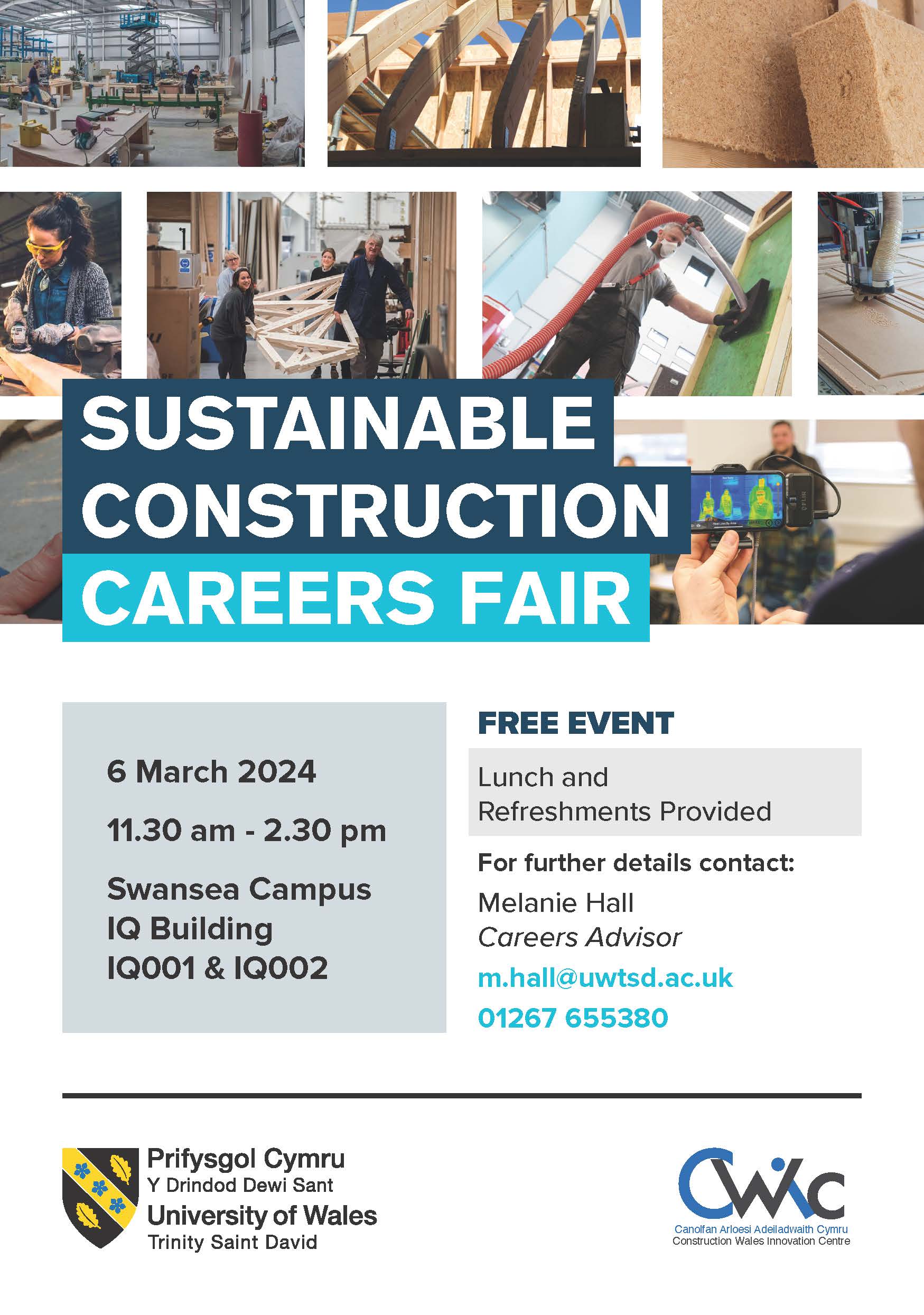 Sustainable Construction Careers Fair – Construction Wales Innovation ...